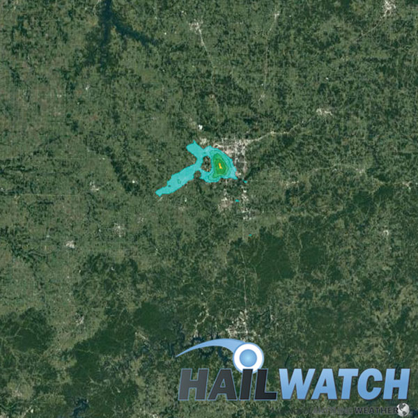 Hail Report for Springfield, MO | August 10, 2018 | HailWATCH