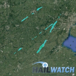 Hail Size and Wind Speed Maps | HailWATCH