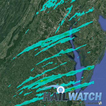 Hail Report Hampton, VA | February 25, 2017 | HailWATCH