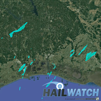 Hail Report Lafayette, LA | March 29, 2017 | HailWATCH