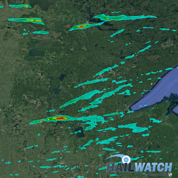 Hail Report Wadena, MN | June 19, 2016 | HailWATCH